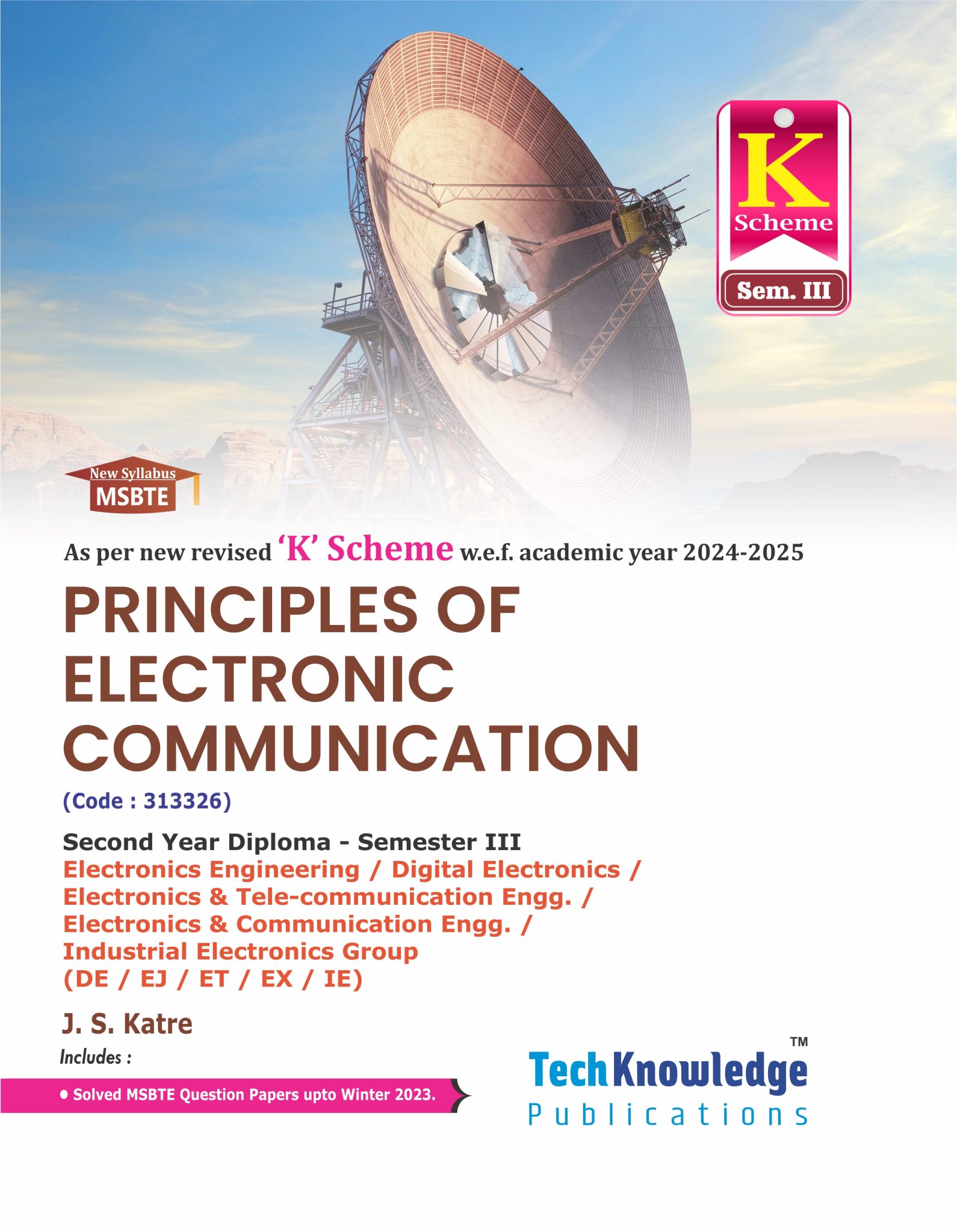 Principles of Electronic Communication – Techknowledge Publications