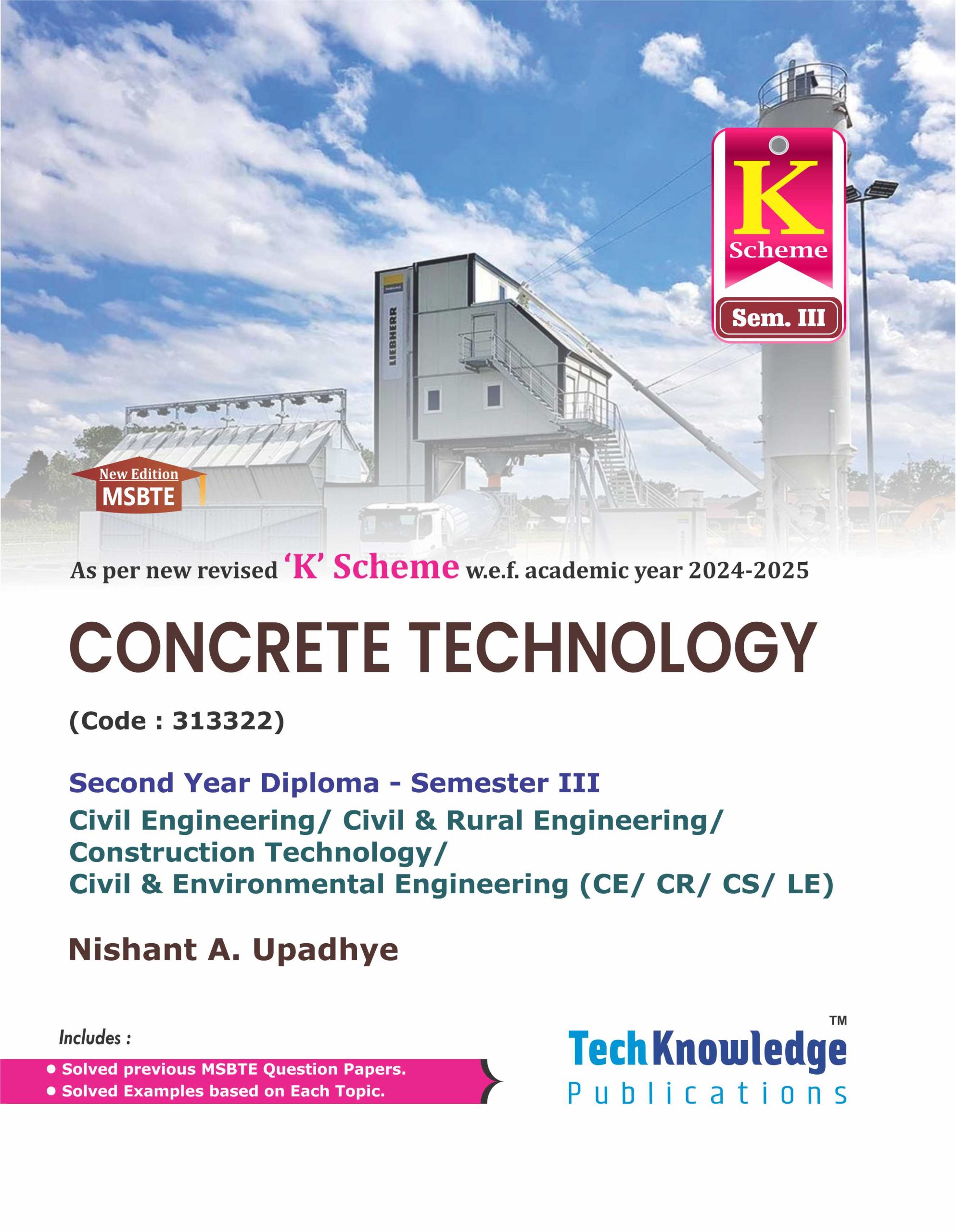 Concrete Technology – Techknowledge Publications