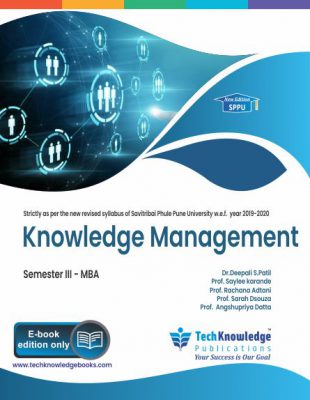 Knowledge Management – Techknowledge Publications