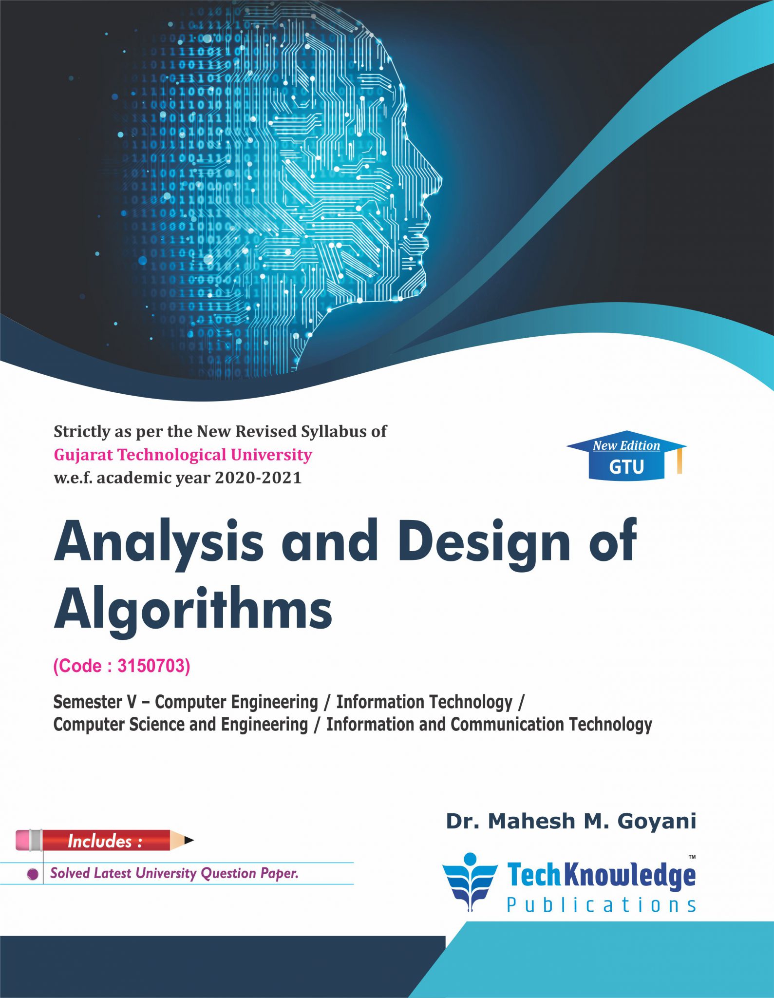 Analysis and Design of Algorithms – Techknowledge Publications