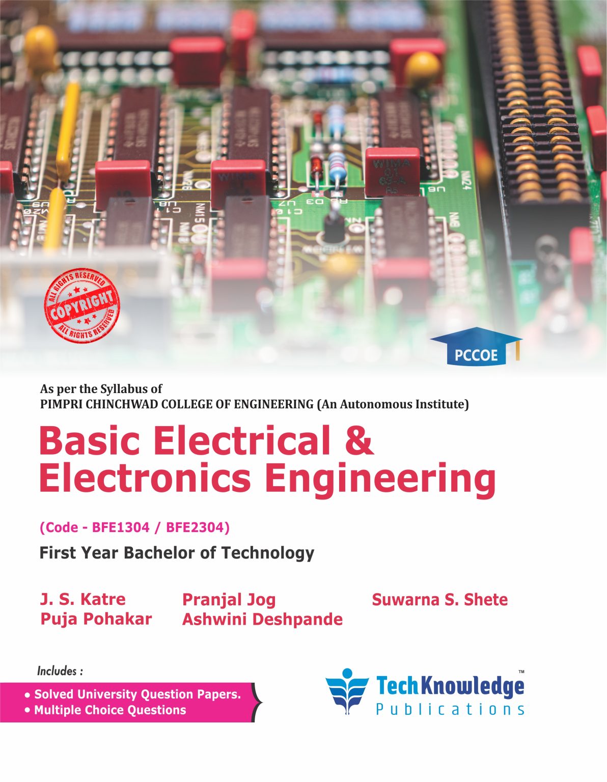 Basic Electrical & Electronics Engineering – Techknowledge Publications