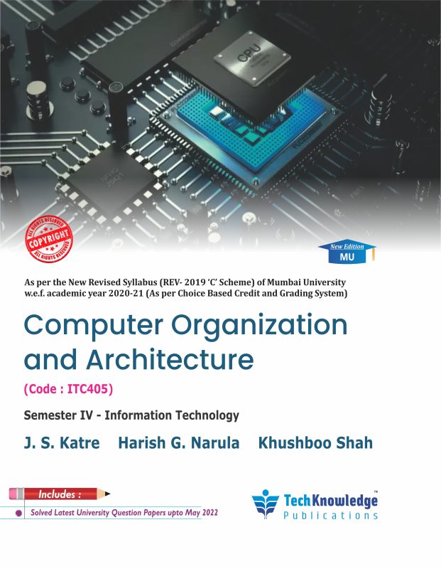 Computer Organization and Architecture – Techknowledge Publications