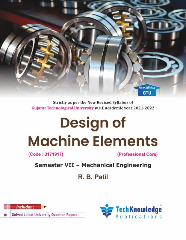 Design of Machine Elements – Techknowledge Publications