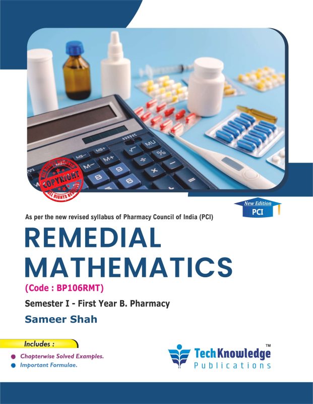 Remedial Mathematics – Techknowledge Publications