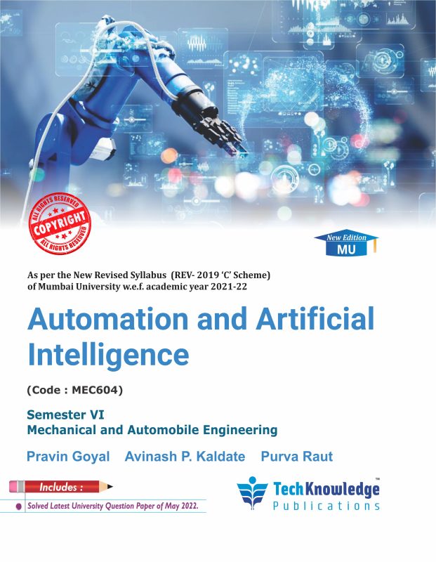 Automation and Artificial Intelligence – Techknowledge Publications