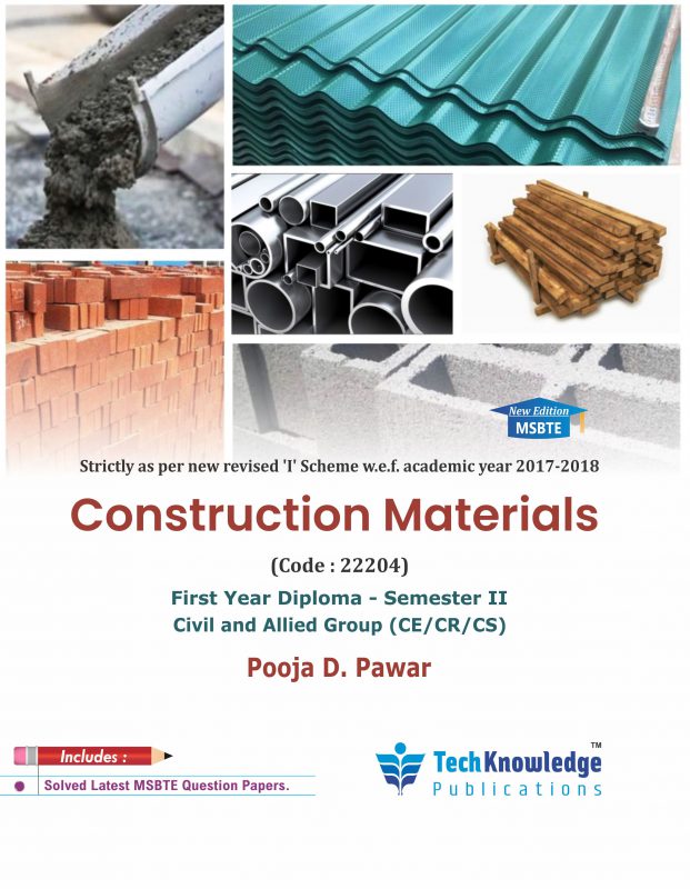Construction Materials – Techknowledge Publications