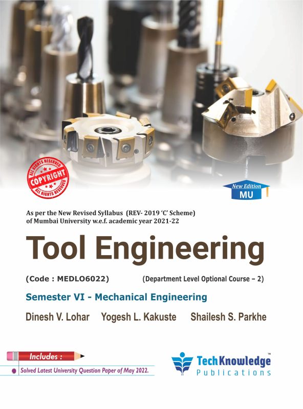 Tool Engineering – Techknowledge Publications