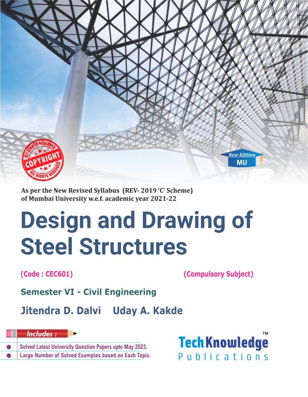Design and Drawing of Steel Structures – Techknowledge Publications