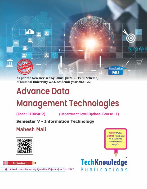 Advance Data Management Technologies – Techknowledge Publications