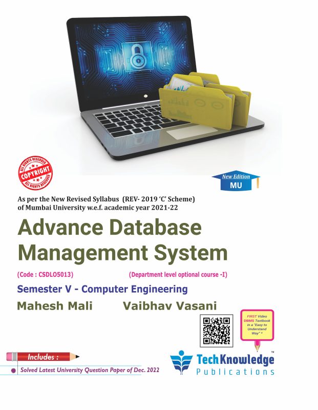 Advance Database Management System – Techknowledge Publications