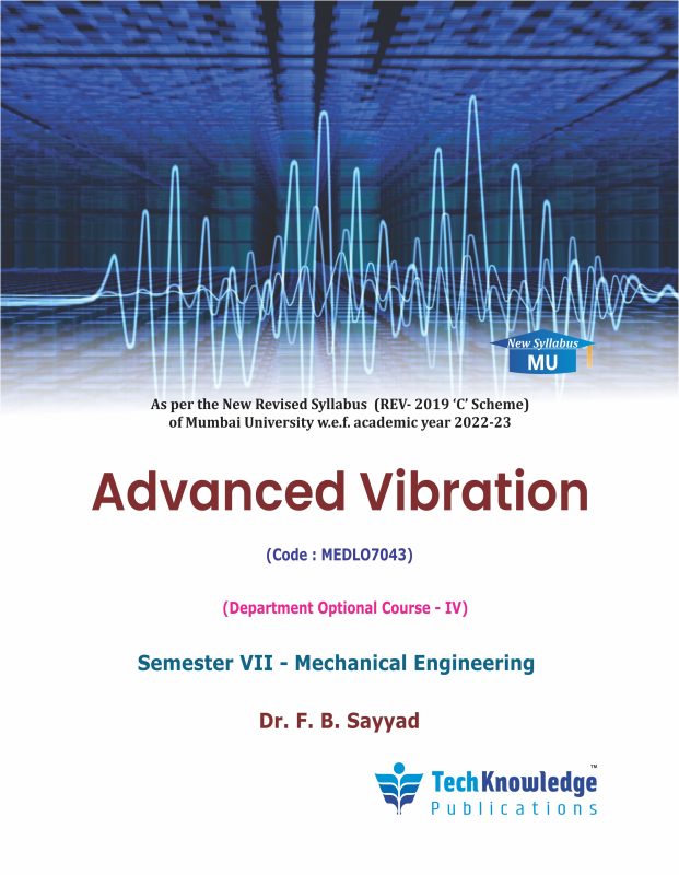 Advanced Vibration – Techknowledge Publications