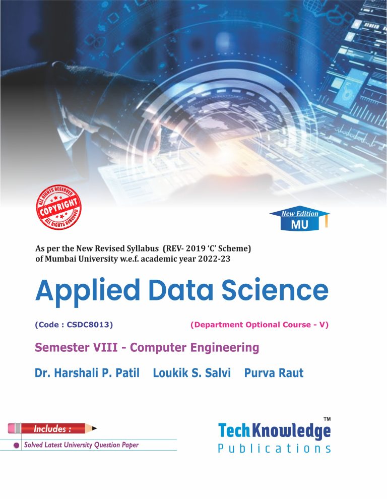 Applied Data Science – Techknowledge Publications