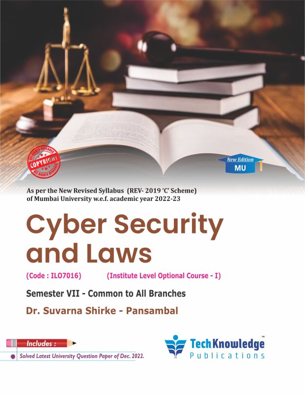 Cyber Security and Laws – Techknowledge Publications