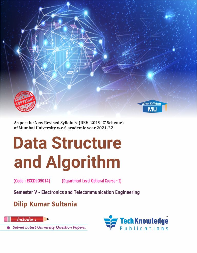 Data Structure and Algorithm – Techknowledge Publications