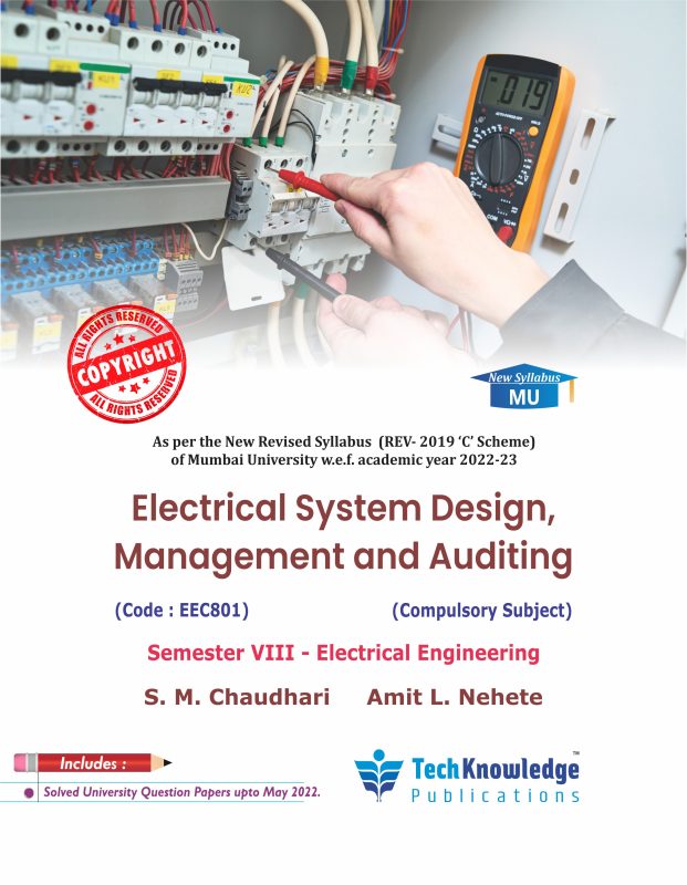 Electrical System Design, Management and Auditing – Techknowledge Publications