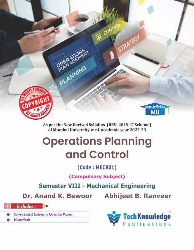 Operations Planning and Control – Techknowledge Publications