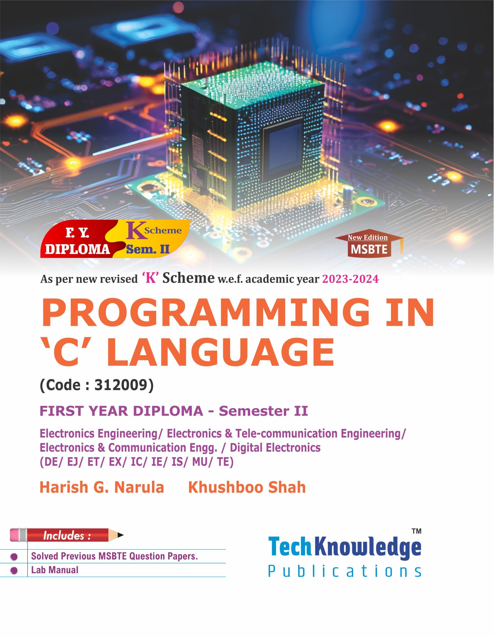 PROGRAMMING IN ‘C’ LANGUAGE – Techknowledge Publications