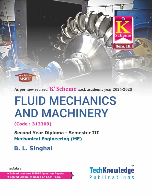 Fluid Mechanics and Machinery – Techknowledge Publications