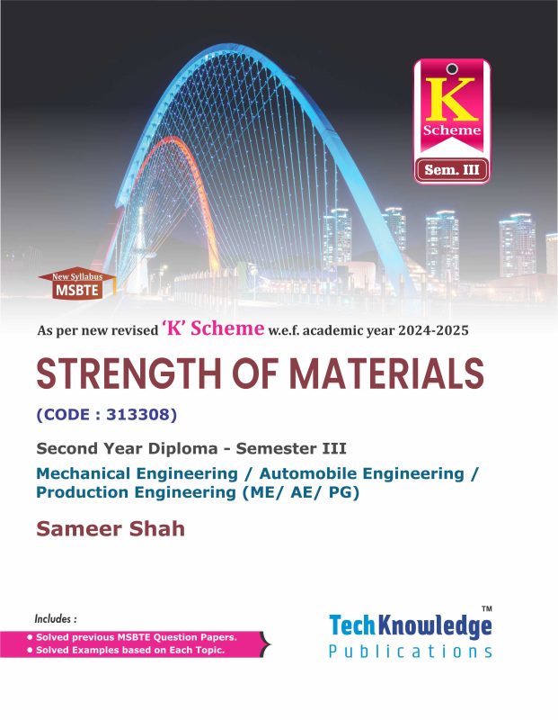 Strength of Materials – Techknowledge Publications
