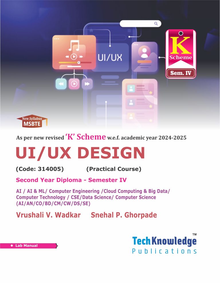 UI/UX Design – Techknowledge Publications