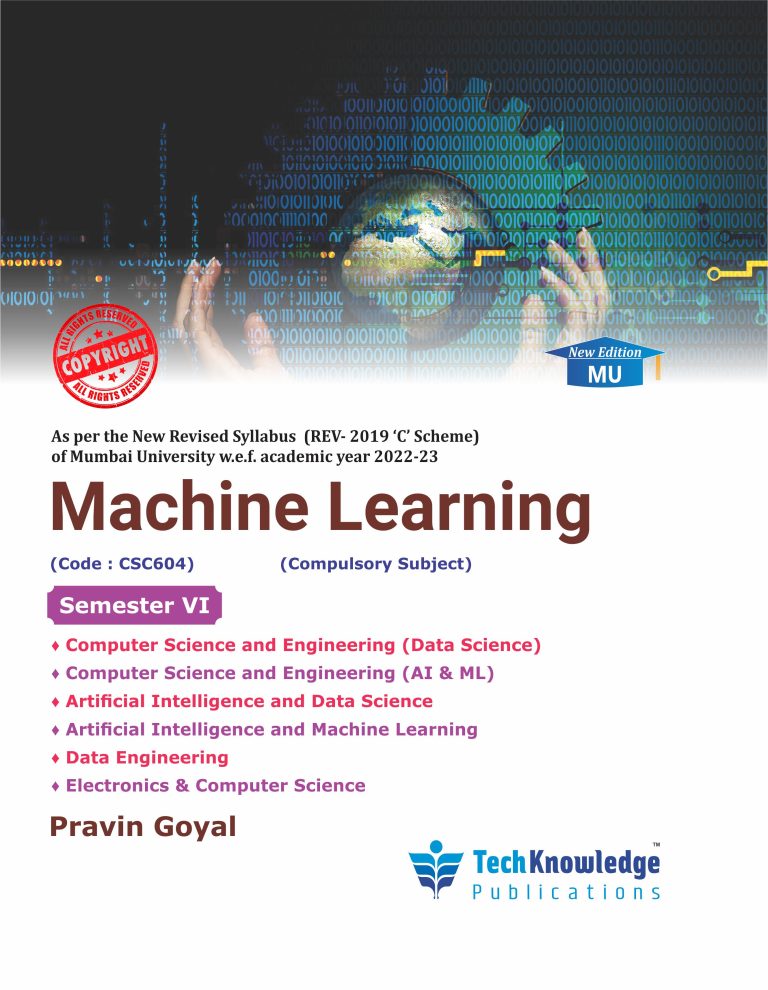 Machine Learning – Techknowledge Publications