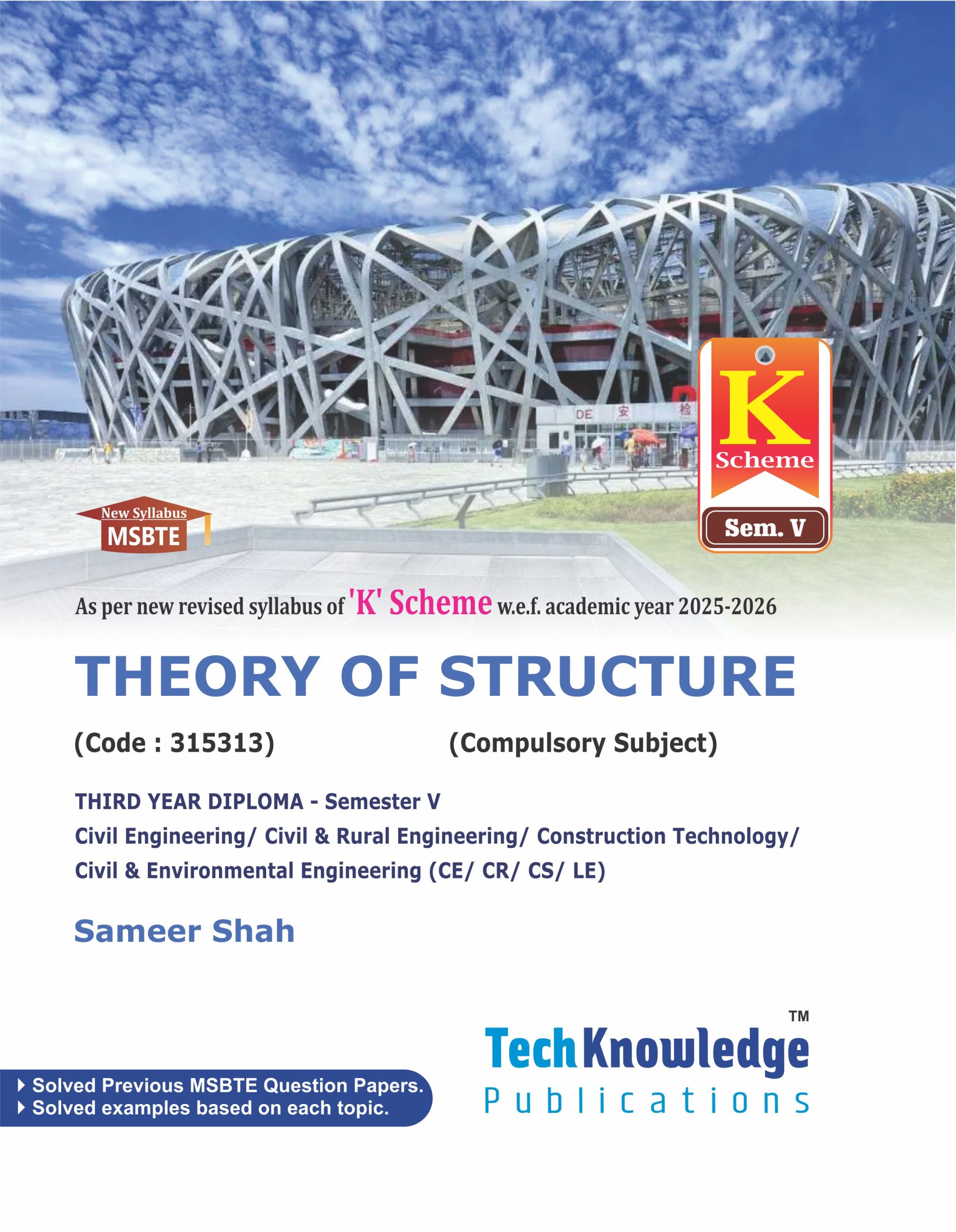 THEORY OF STRUCTURE – Techknowledge Publications