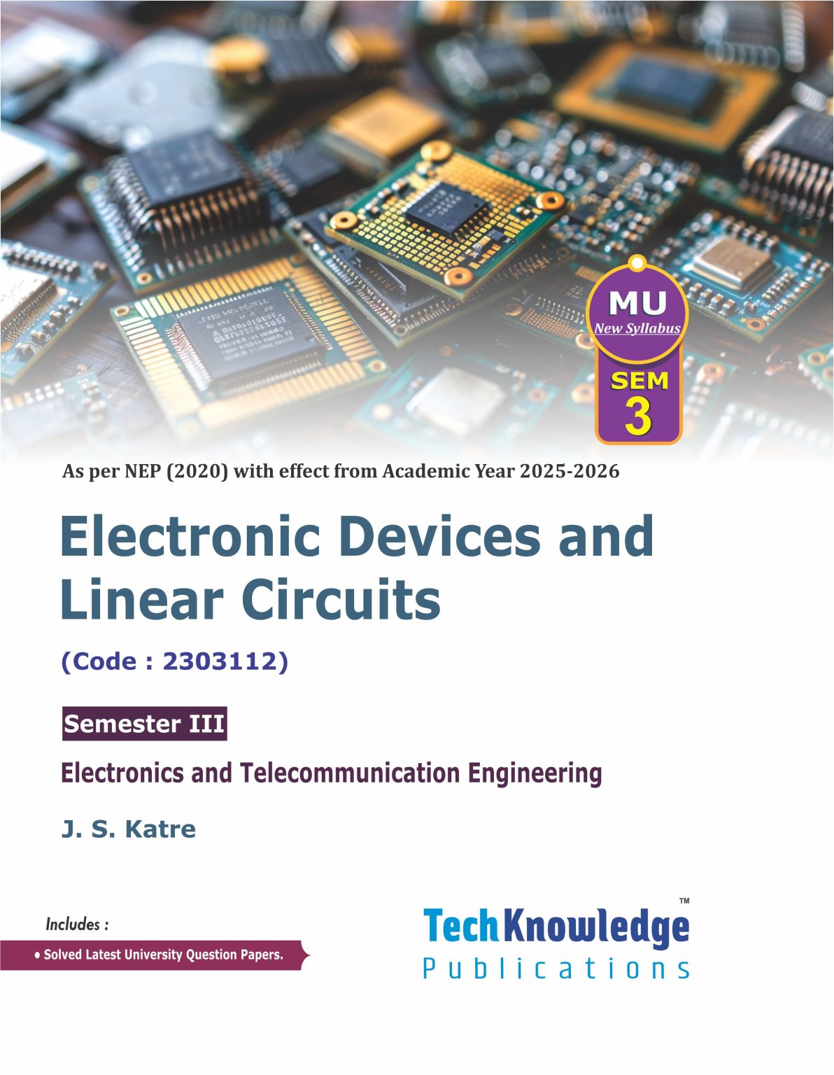 Electronic Devices and Linear Circuits – Techknowledge Publications